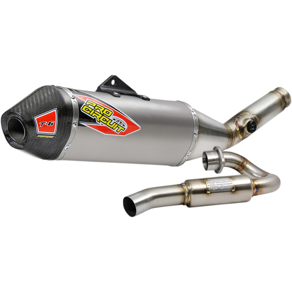 ESCAPE COMPLETO PRO CIRCUIT T-6 EURO KAWASAKI KX 450 - 0121945H ...